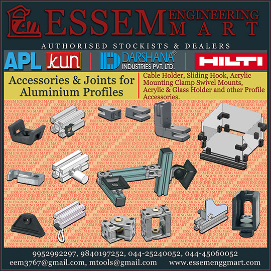 EEM/ALUMINIUM PROFILES & ACCESSORIES